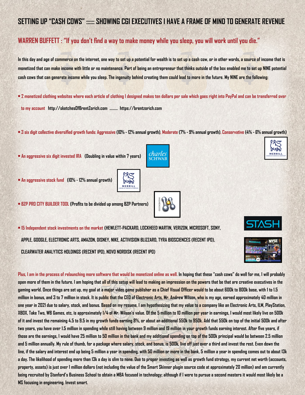 Brent J. Zorich: BZP PRO (Autodesk) - Lucasfilm - EA SPORTS - 2K ...